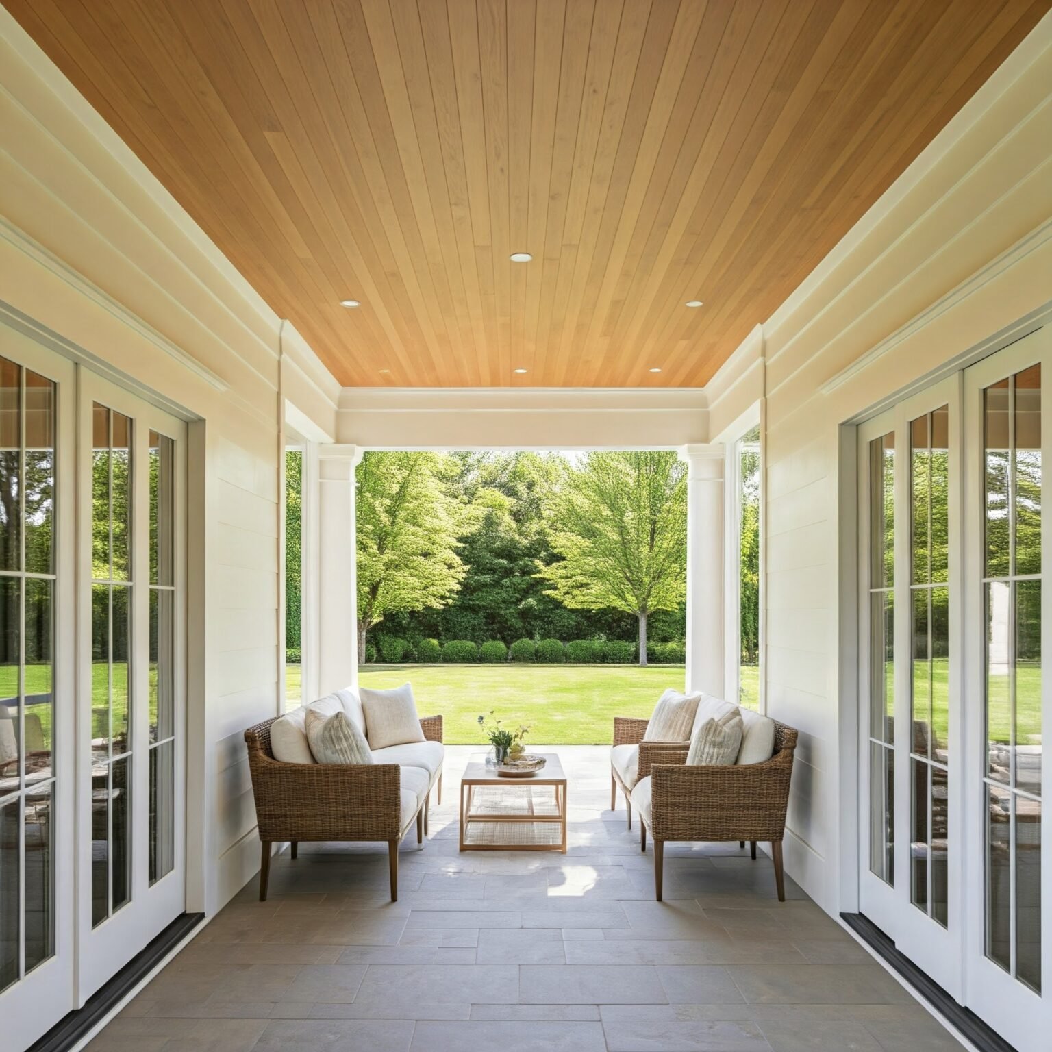 20 Epic Covered Patio Ceiling Ideas