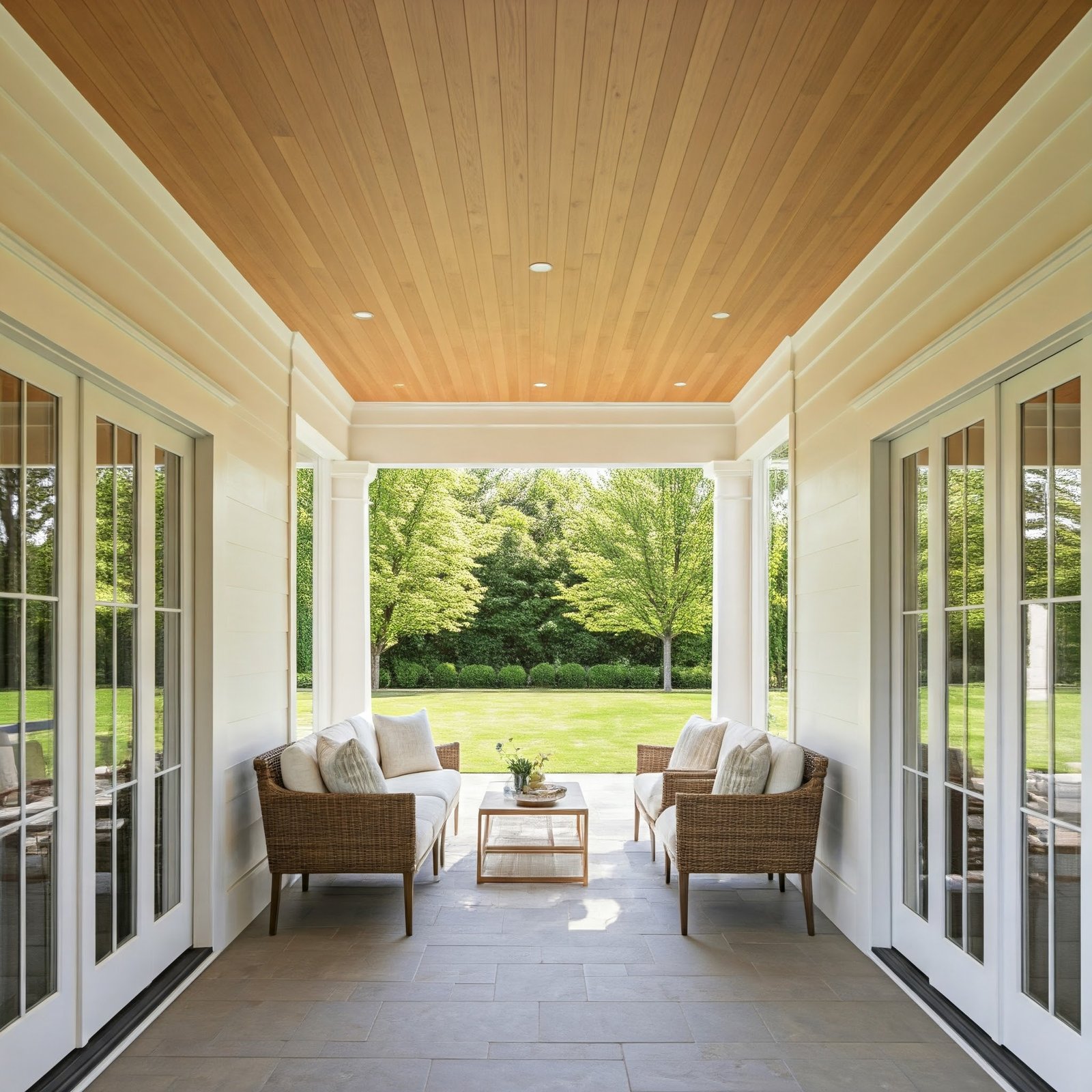 20 Epic Covered Patio Ceiling Ideas