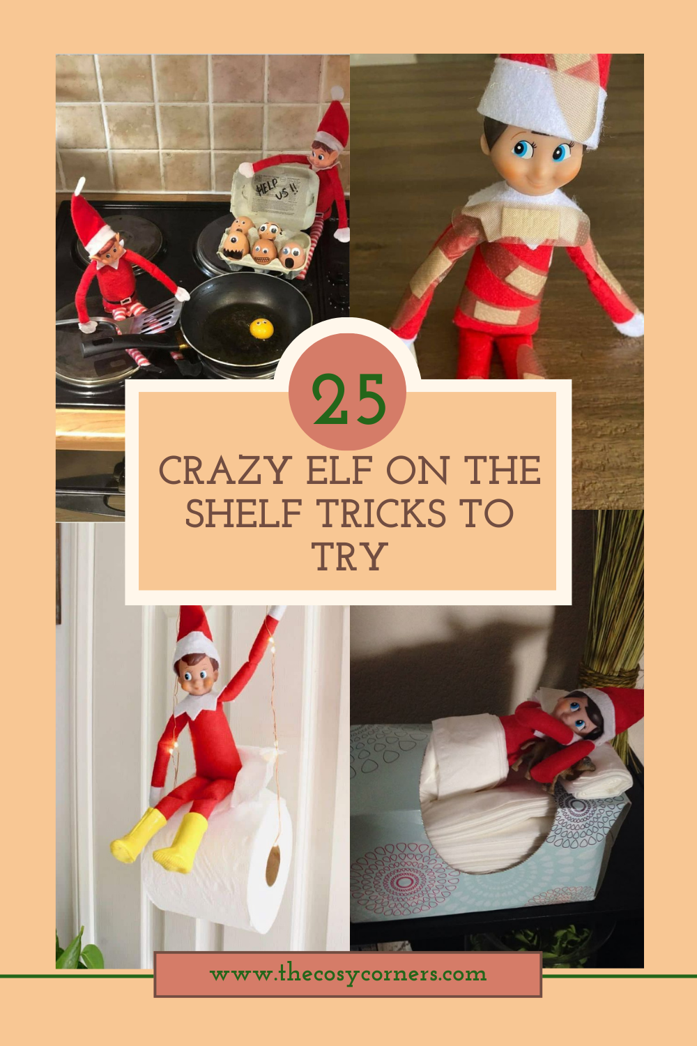 25 Crazy Elf on the Shelf Tricks to Try